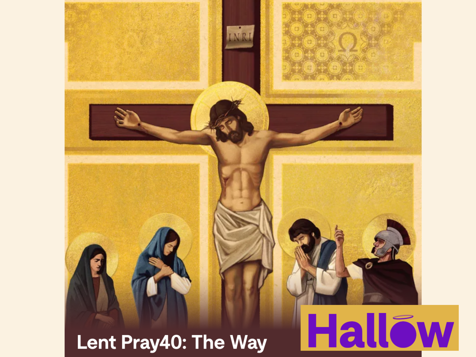 Join the Hallow Lent Pray 40 Challenge - "The Way"